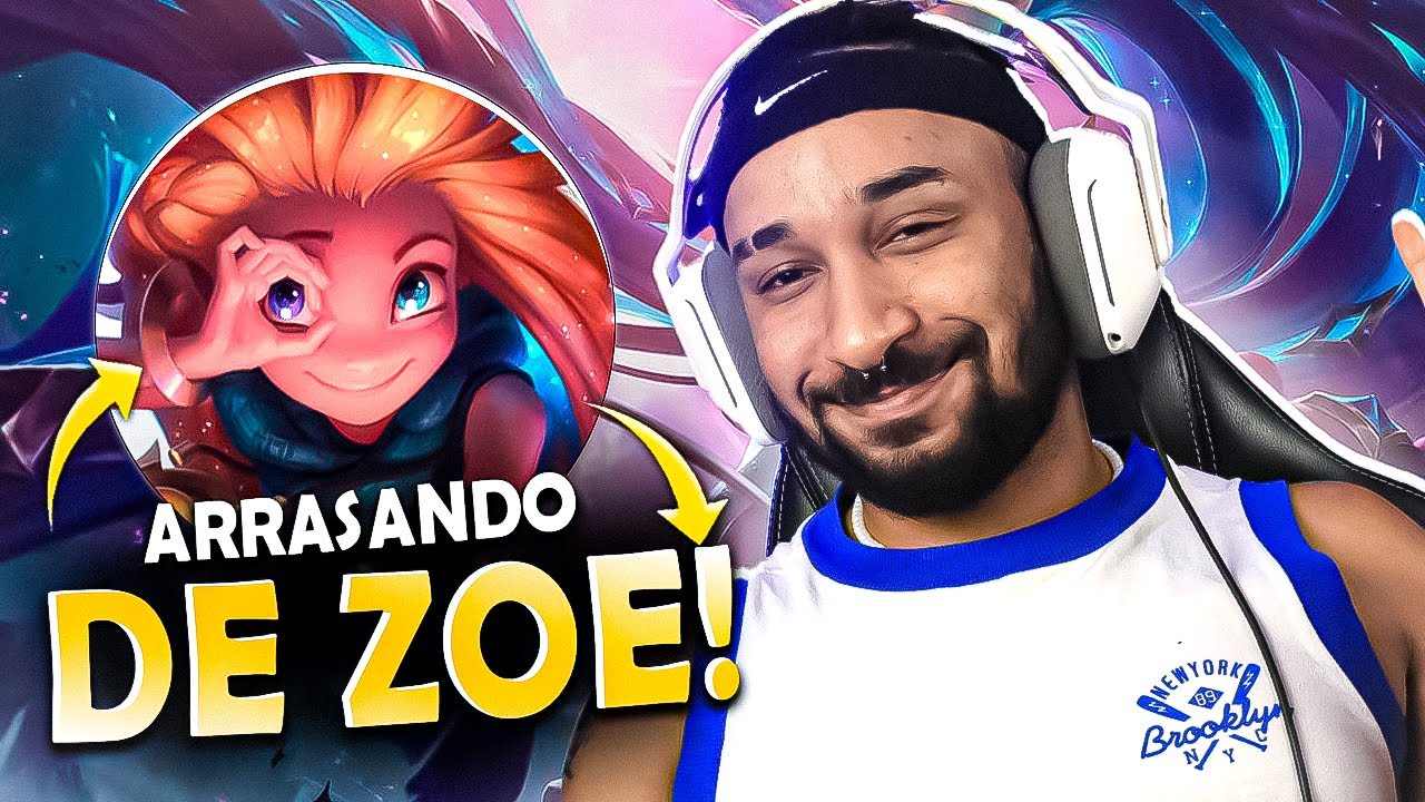 A MELHOR DE ZOE NO LOL! 😌 | ZOE MID GAMEPLAY | LOL WILD RIFT - YouTube