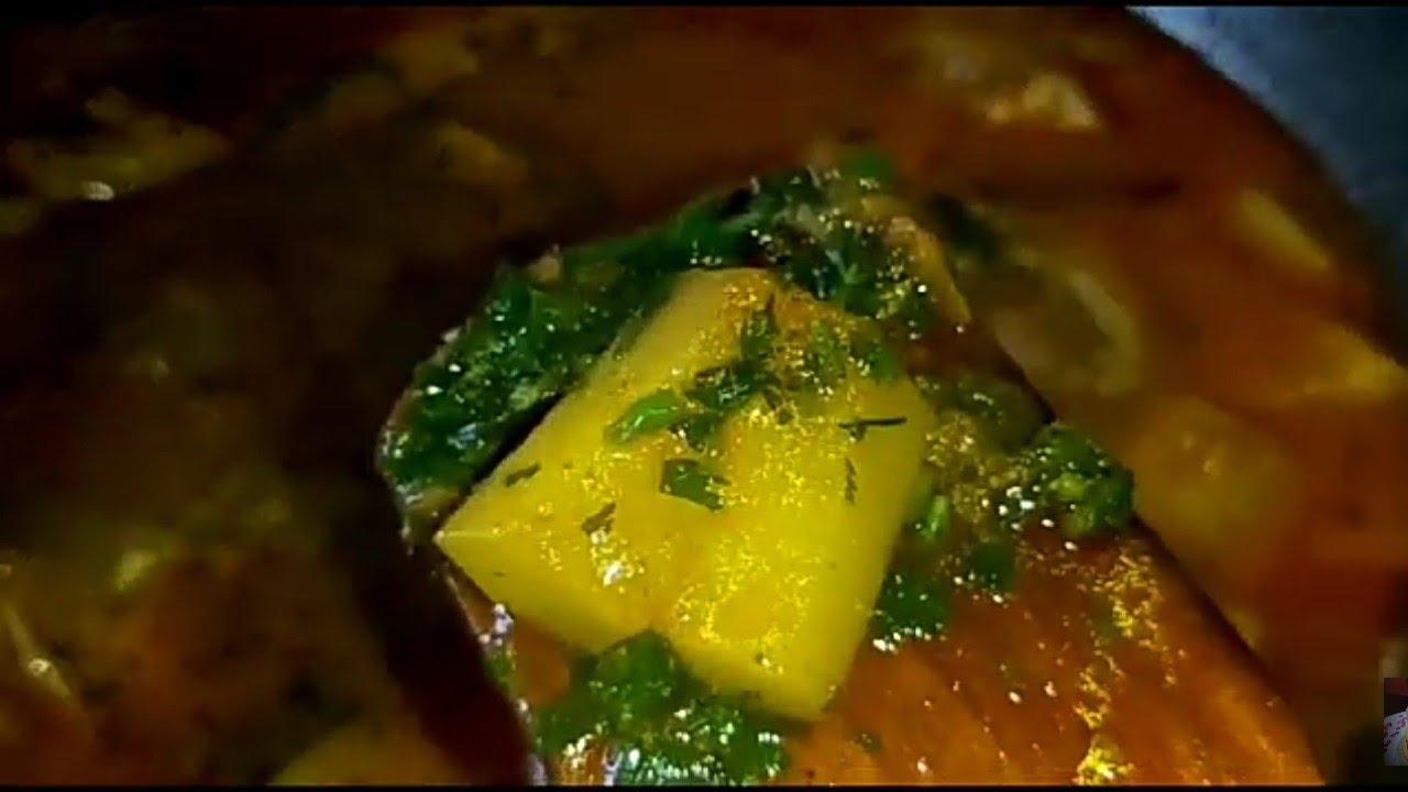 Courgette and Fried Fish Curry Recipe - YouTube
