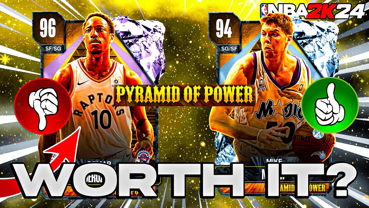 NBA 2K24 WHICH PYRAMID OF POWER 2 CARDS ARE WORTH GETTING! NBA 2K24 ...