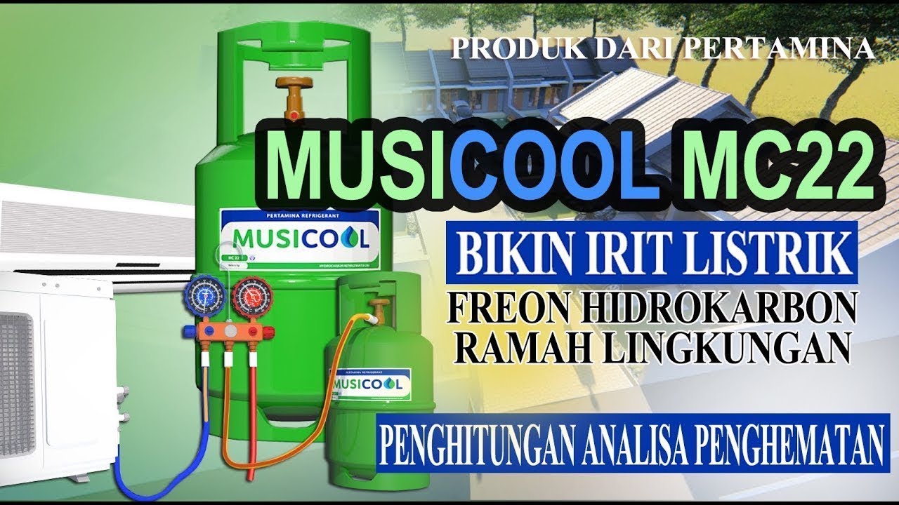 Pertamina Musicool Ramah Lingkungan Hemat Listrik (Musicool MC22) - YouTube