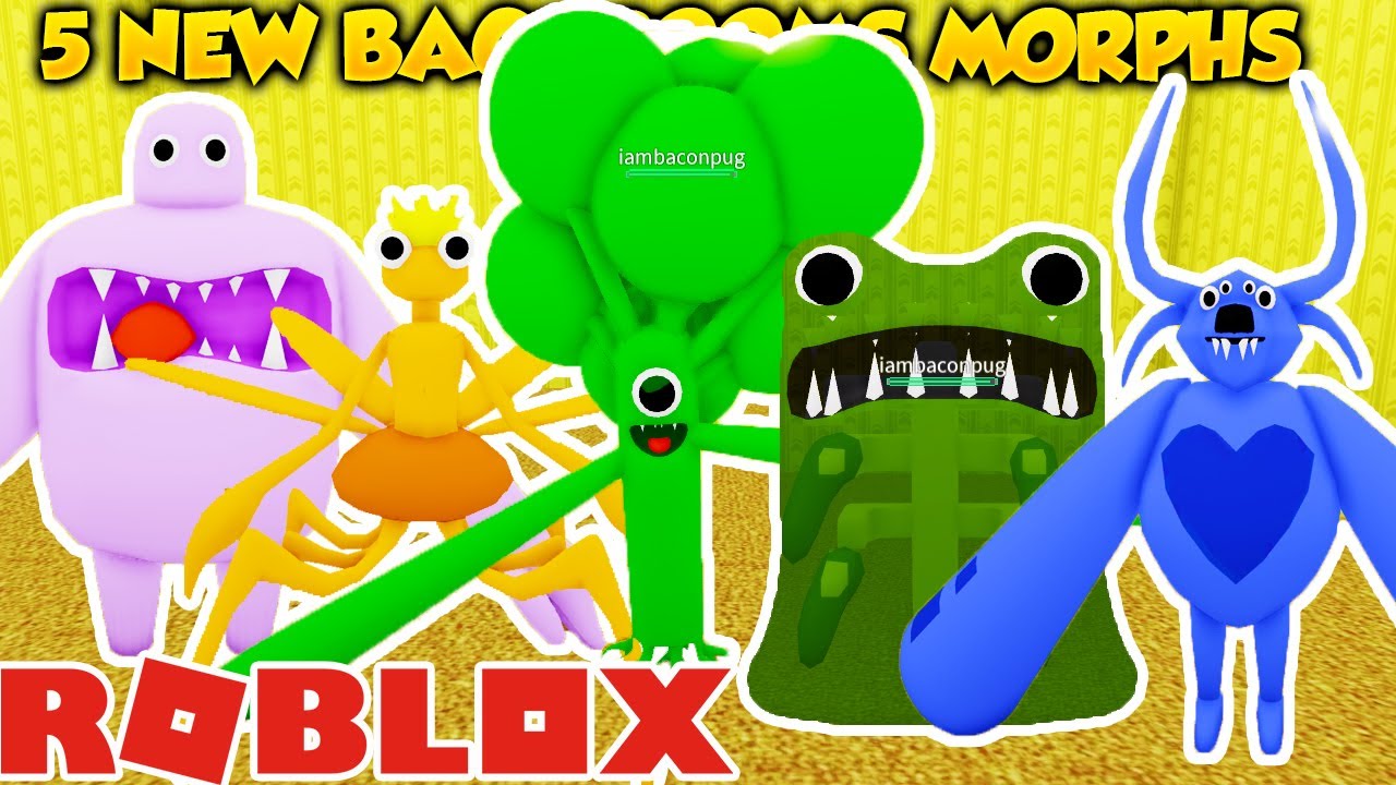 🎉How to get ALL 5 NEW BACKROOMS MORPHS UPDATE 246 (Grass, Big Goblin ...
