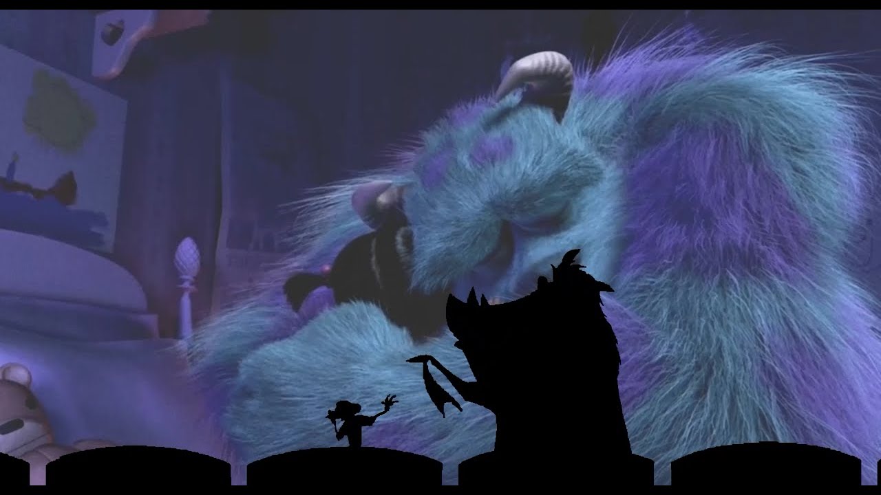 Timon and Pumbaa Interrupt 8 Monsters, Inc. - YouTube