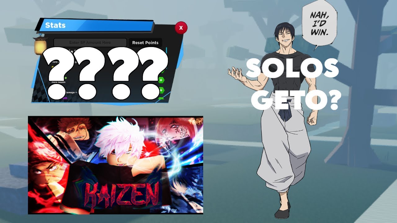 BEST TOJI BUILD IN KAIZEN??? | Roblox - YouTube