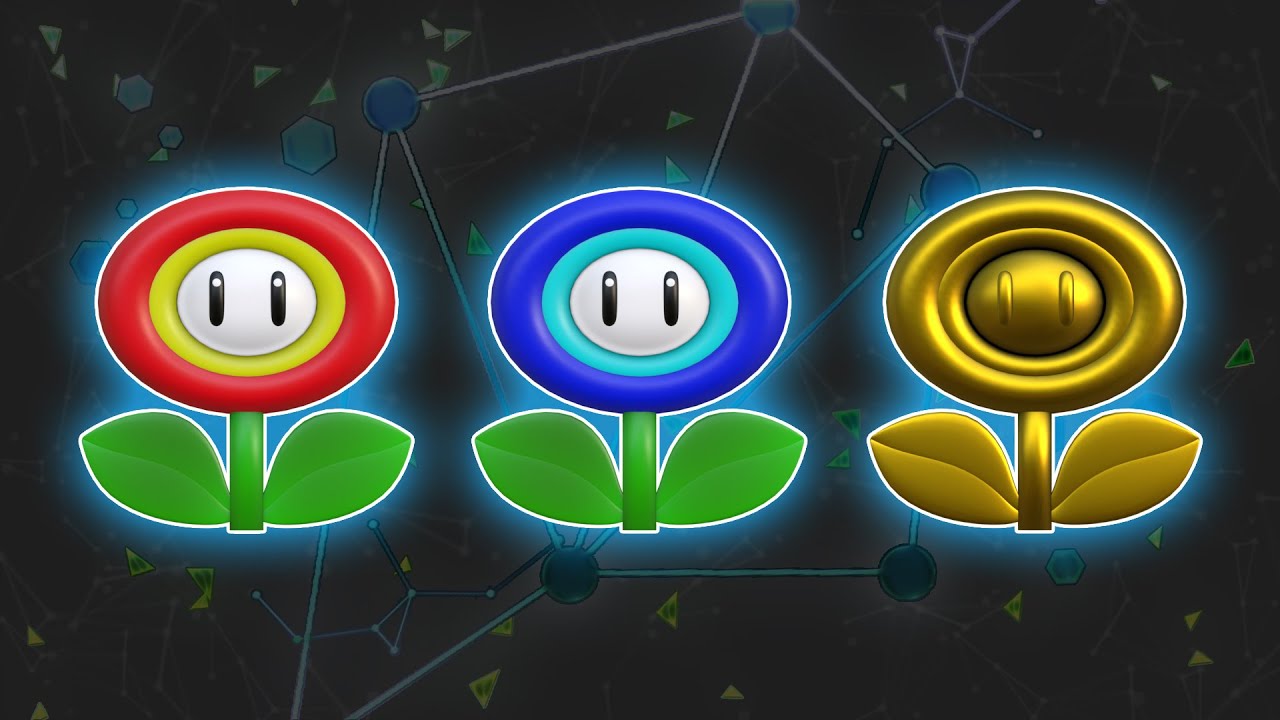 Super Mario Flowers Blender Tutorial - YouTube