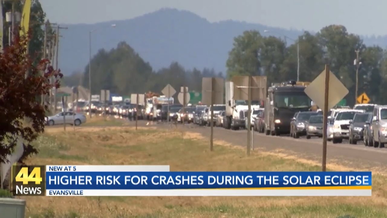 There's a higher risk for crashes during the solar eclipse - YouTube