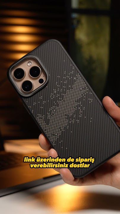 Magsafe Şarj Özellikli Karbon Fiber Tasarımlı Zore Vave Kapak - YouTube
