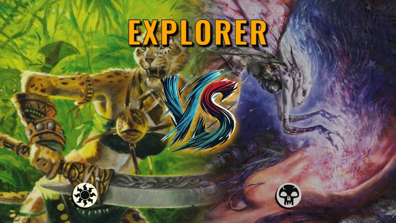 MTG Explorer - Mono White Aggro by Khat VS Mono Black Midrange by ...