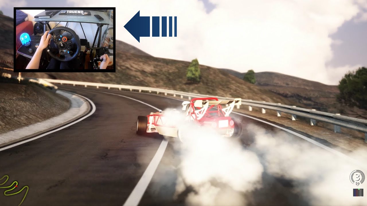 Arona Hillclimb Exocet | Assetto Corsa Drifting | Logitech G29 Shifter + Handbrake - YouTube