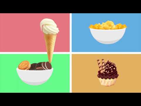 Yiyecekleri Öğreniyorum! Çocuklar İçin Eğitici Video (MÜZİKSİZ)