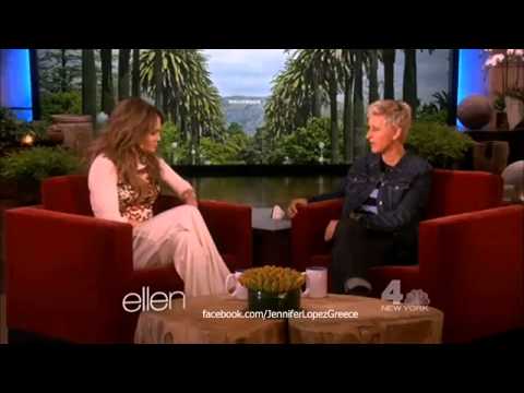 Jennifer Lopez - The Ellen Show: Talks Tour & American Idol 16/1/13 ...