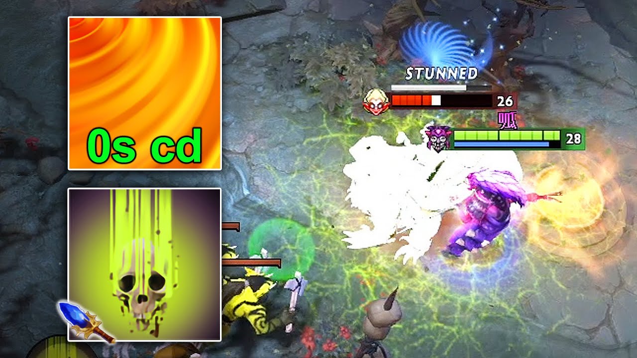 0s COOLDOWN Aftershock | Dota 2 Ability Draft - YouTube