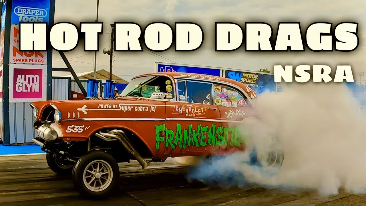 Toughest Fastest Hot Rods and Race Cars, NSRA Hot Rod Drags at Santapod ...