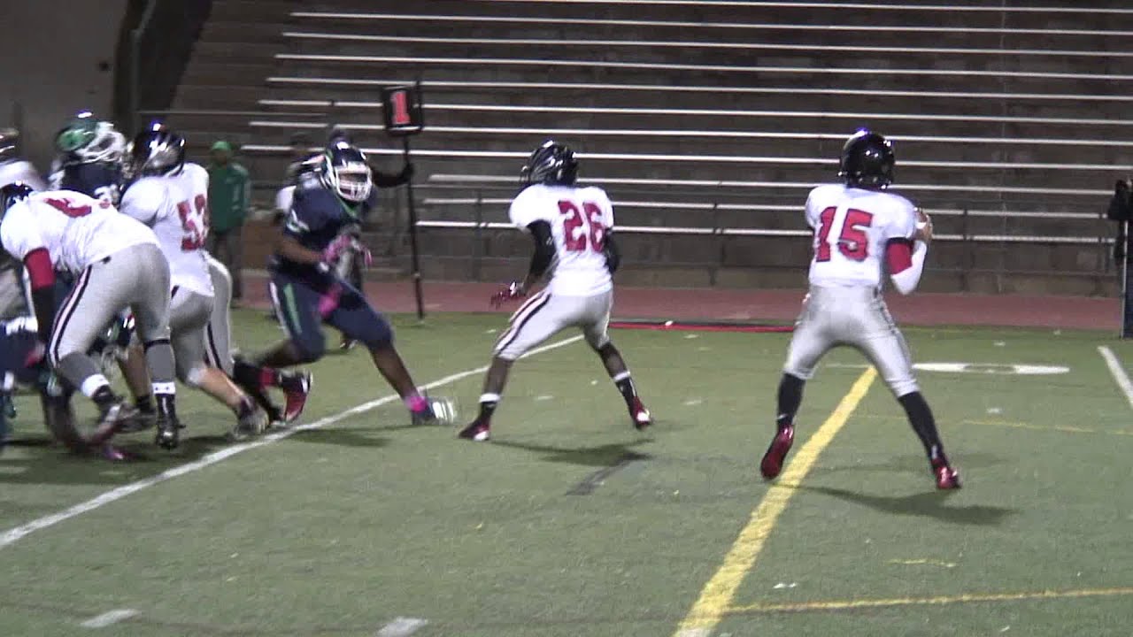 Pass Deflection Anthony Cox Overland vs Eaglecrest Football - YouTube