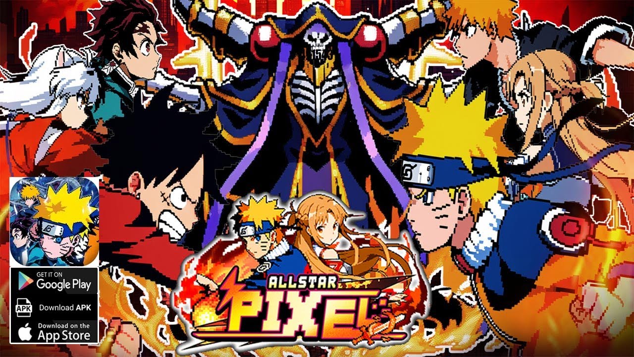 Pixel Allstar Gameplay - Anime Idle RPG iOS Android - YouTube