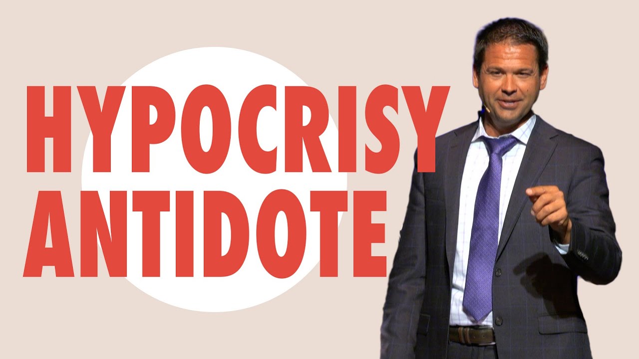 How to stop being a hypocrite. | The Antidote for Hypocrisy - YouTube