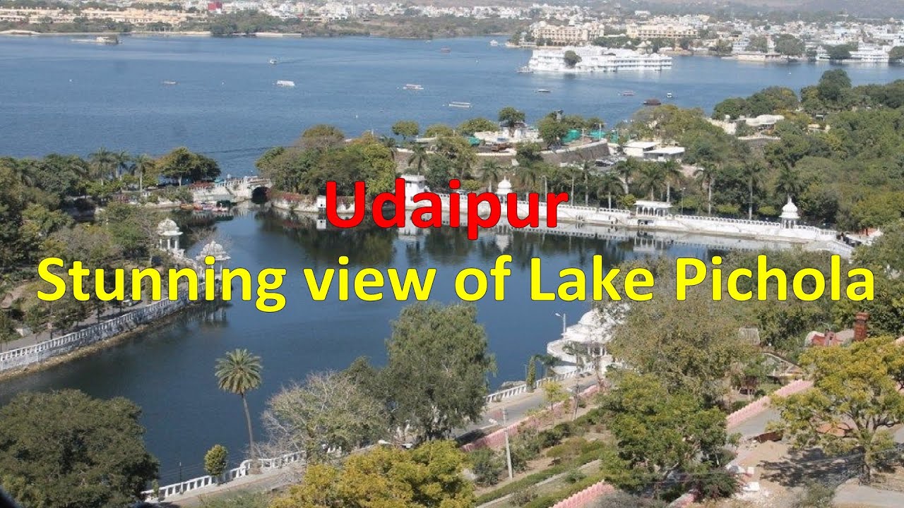 Must Watch| Stunning view of Lake Pichola and Taj |Udaipur Dudh Talai ...