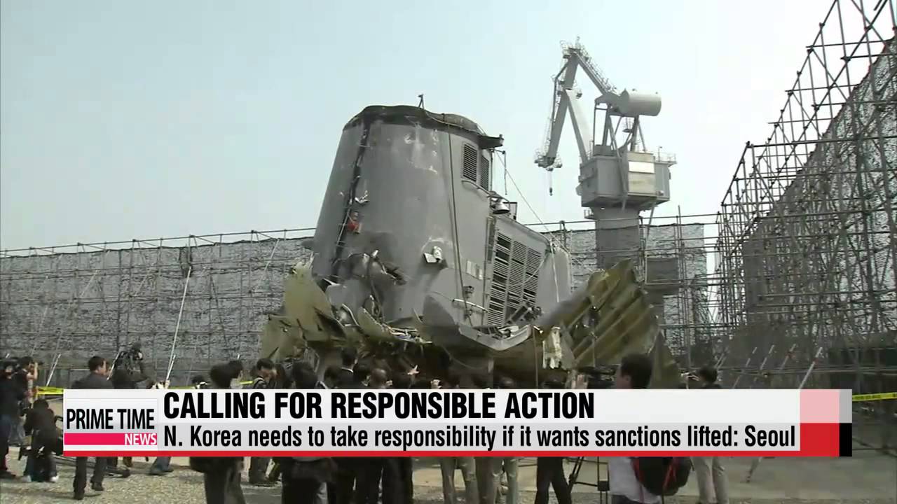 Seoul calls on Pyongyang to take responsibility for Cheonan sinking 정부 ...