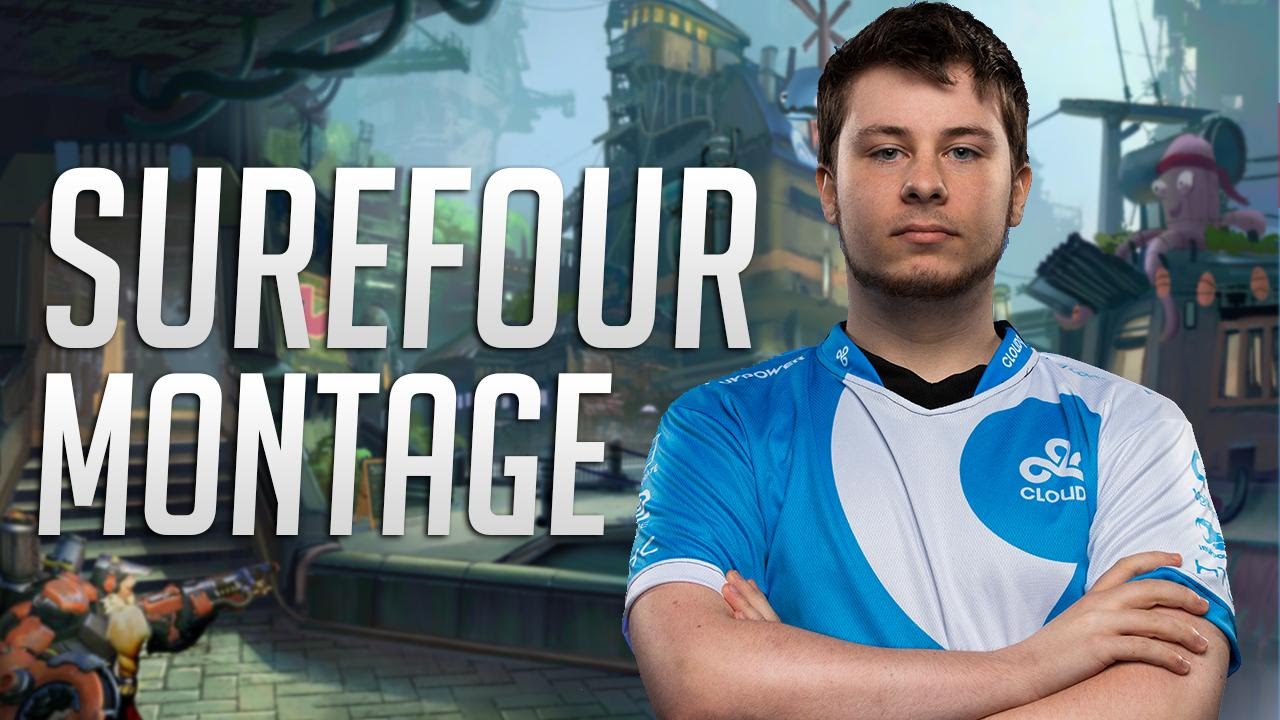 Surefour Montage - The Overwatch Aim "Hacker" - YouTube