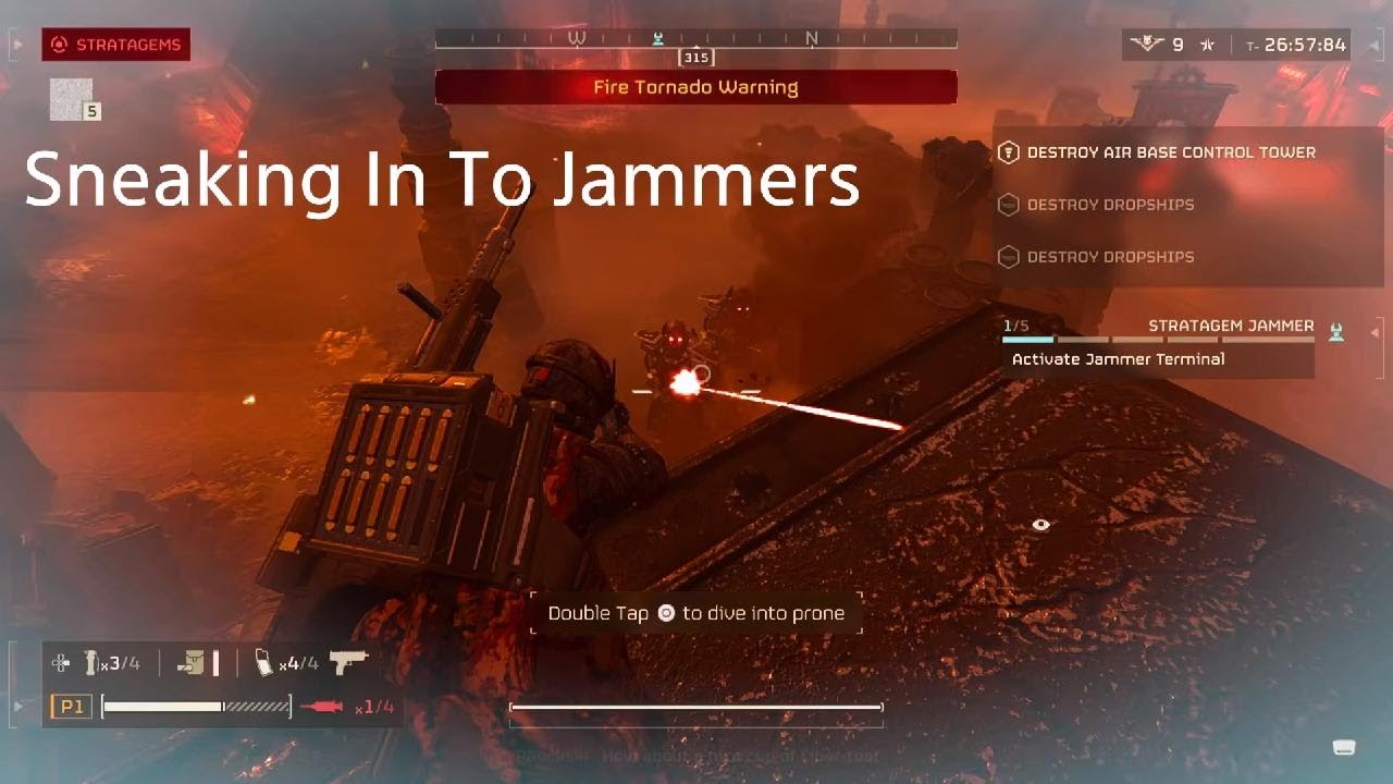 Make Your Own Sneaky Back Entrance To A Jammer! - HELLDIVERS 2 - YouTube