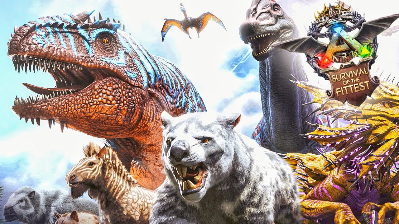 Bear is OP For PVP Fight in ARK 🔥🔥 : ARK Survival of the Fittest : ARK ...