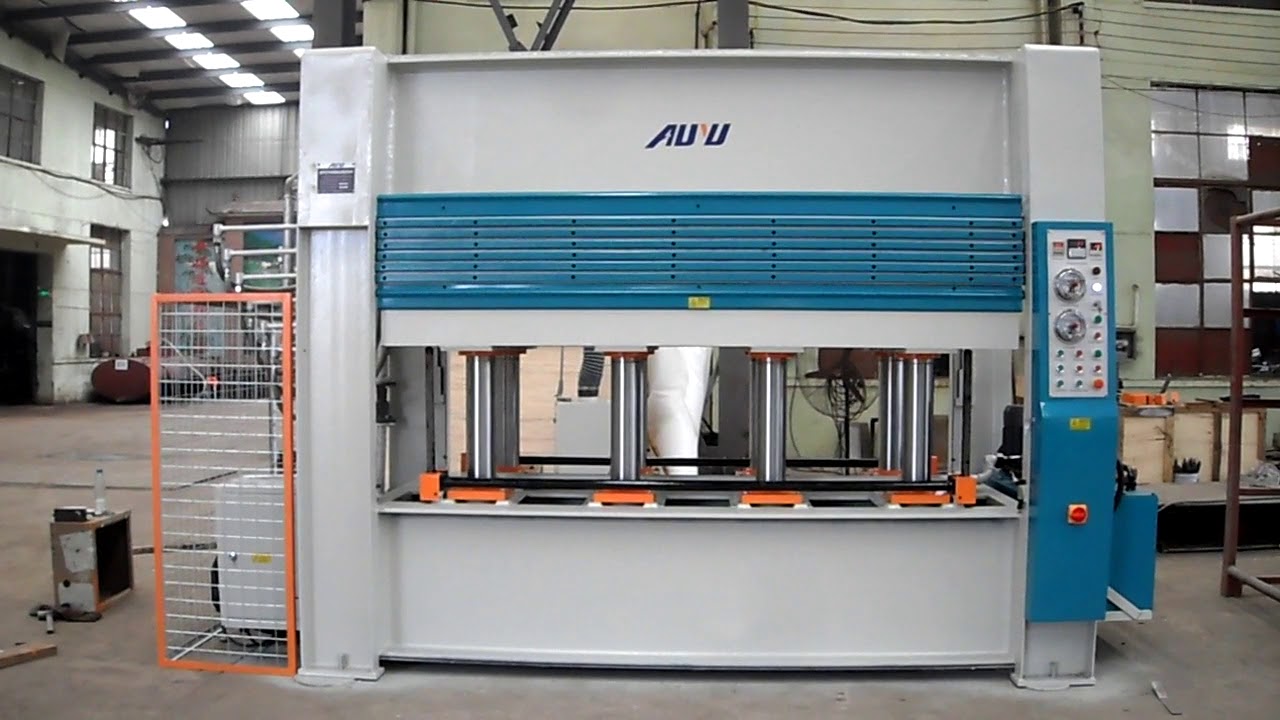 PLYWOOD HOT PRESS MACHINE HYDRAULIC HOT PRESS MACHINE 5 LAYERS AUYU plywood-hot-press-machine-hydraulic-hot-press-machine-5-layers-auyu