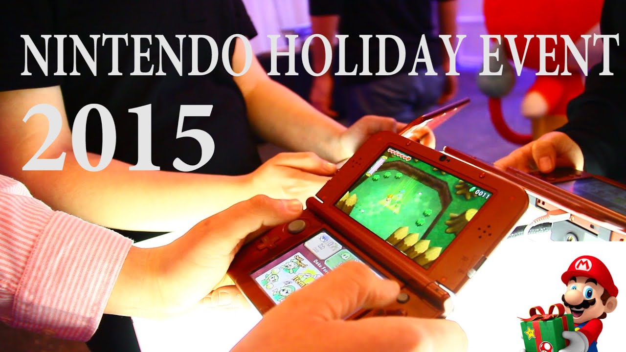 Nintendo 2015 Holiday Toronto Event! - YouTube