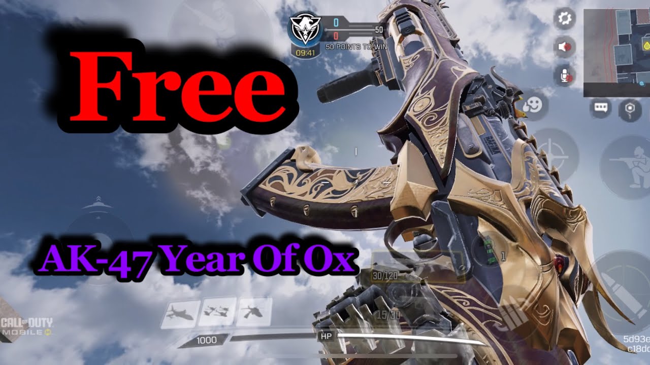 Best AK-47 skin for f2p player in CODM | #codm - YouTube