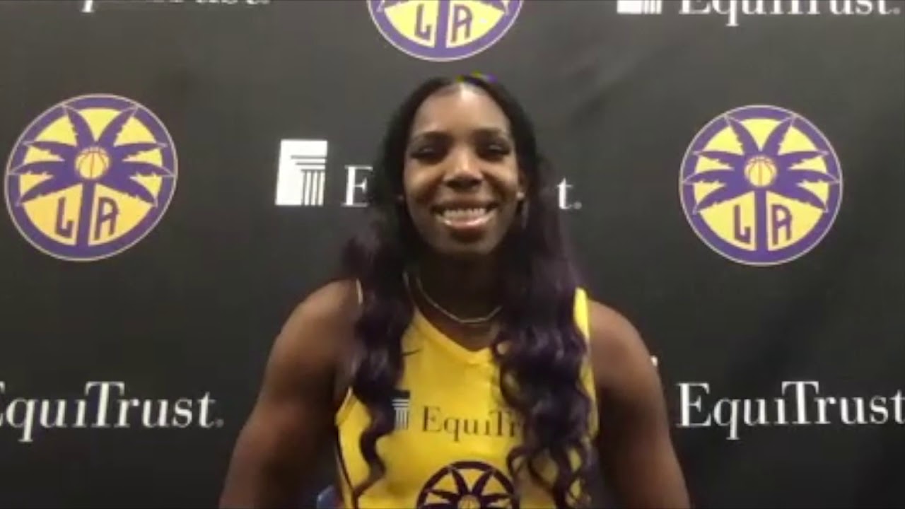2020 LA Sparks Media Day: Reshanda Gray - YouTube