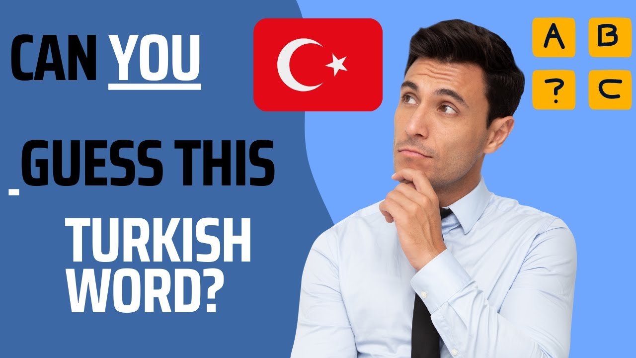 Can you guess this Turkish word? Language Challenge! - YouTube
