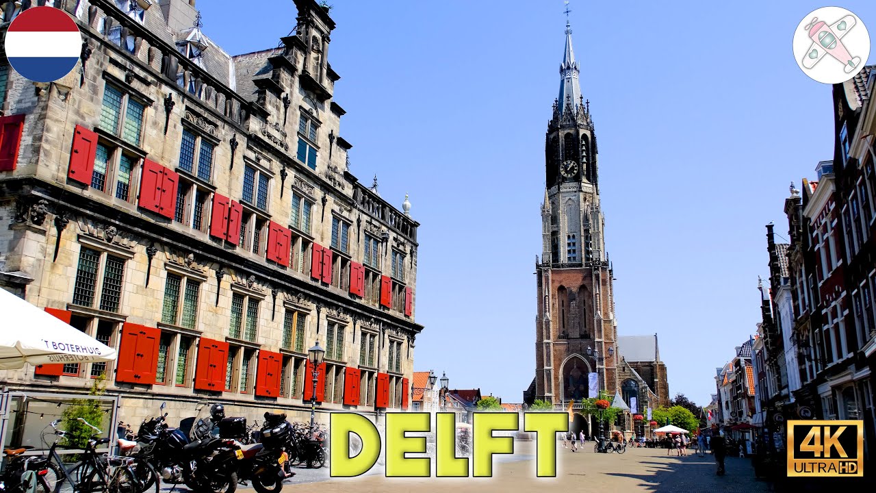 DELFT NETHERLANDS Explore Delft In 4K Walk Around With Us And DELFT NETHERLANDS Explore Delft In 4K Walk Around With Us And