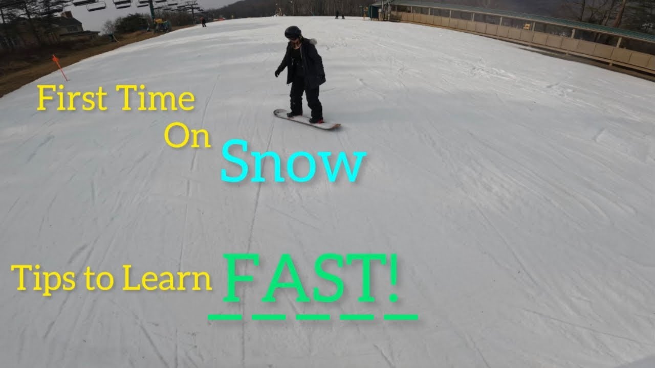 Learning To Snowboard In 5 Easy Steps! (Progressions) - YouTube