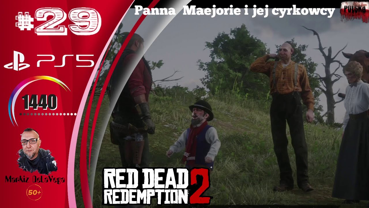 Red Dead Redemption 2 #29 -== Panna Marjorie i jej cyrkowcy ...