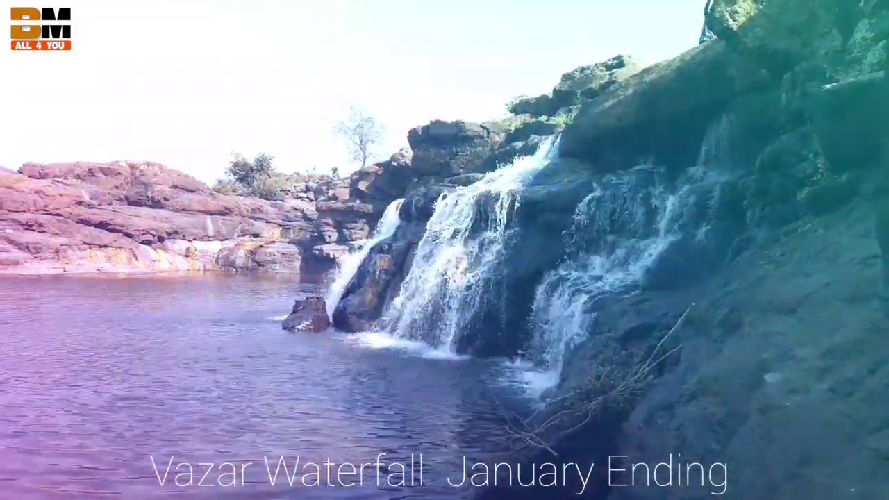 Vazar Waterfallवझर धबधबा पिंपरोली | जानेवारी महिन्याची नयनरम्य दृश्य.# ...