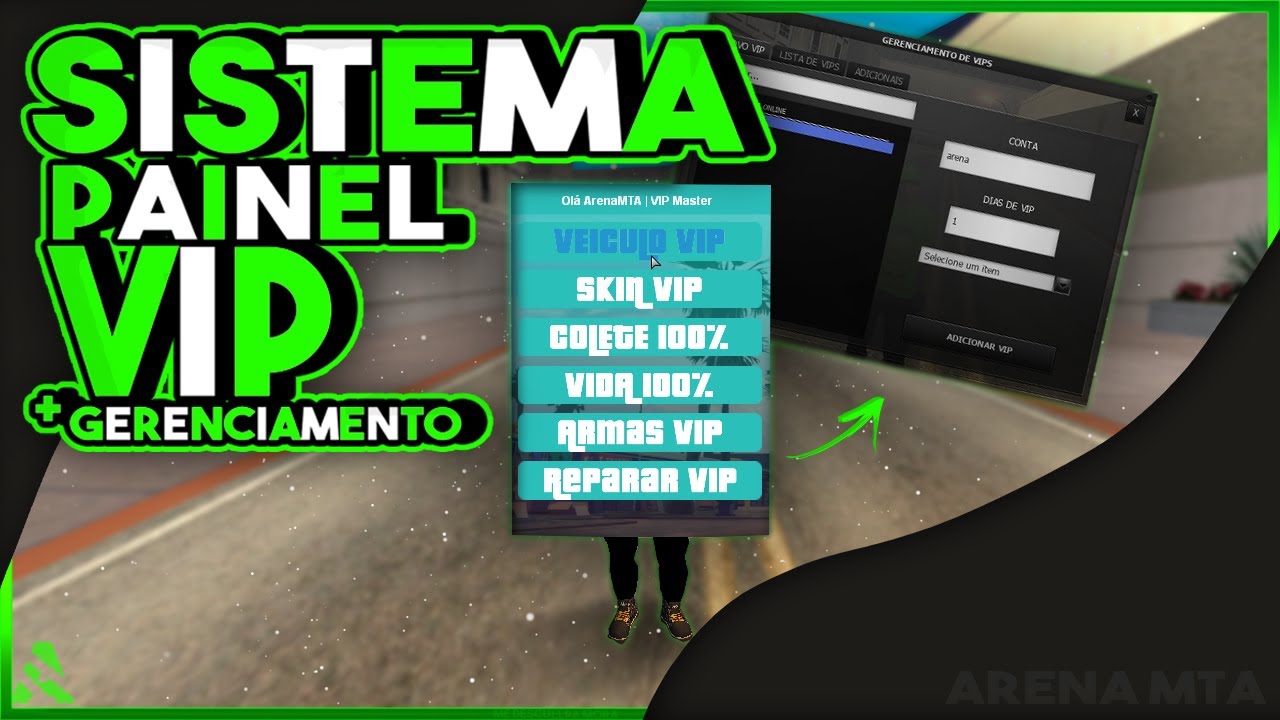 Sistema de Vip + Gerenciador RP [MTA:SA] - YouTube