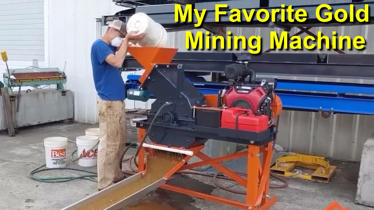 Gold Mining Hammer Mill - Gold Prospect, Crush, & Concentrate Gold On ...