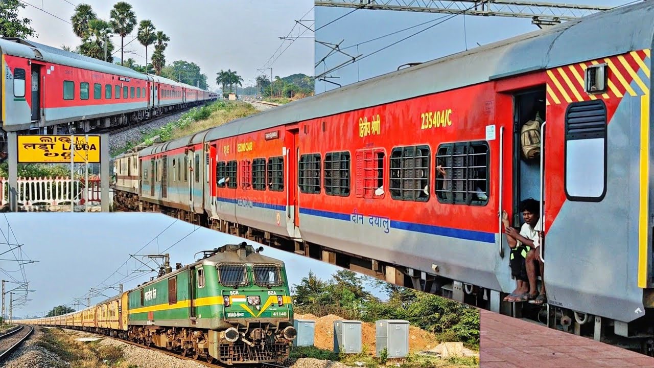 [3 in 1] Express Trains | Tatanagar + Guntur + Dhanbad Exp | Rayagada ...