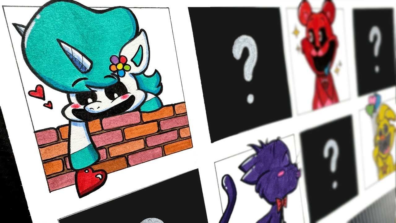 Drawing Secret Love Couples Smiling Critters 1 of 2 - YouTube