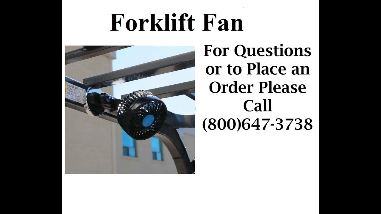 Forklift Fan - YouTube