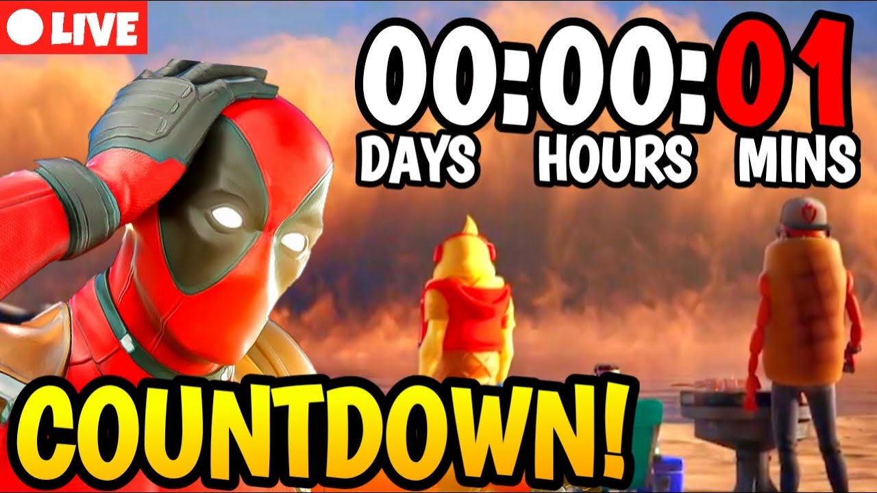 FORTNITE LIVE (NEW SEASON COUNTDOWN!) playing NA-CENTRAL CUSTOMS with ...