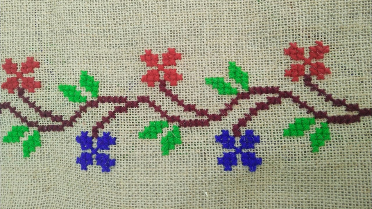 Easy cross stitch border design ason #9 - cross stitch border design ...