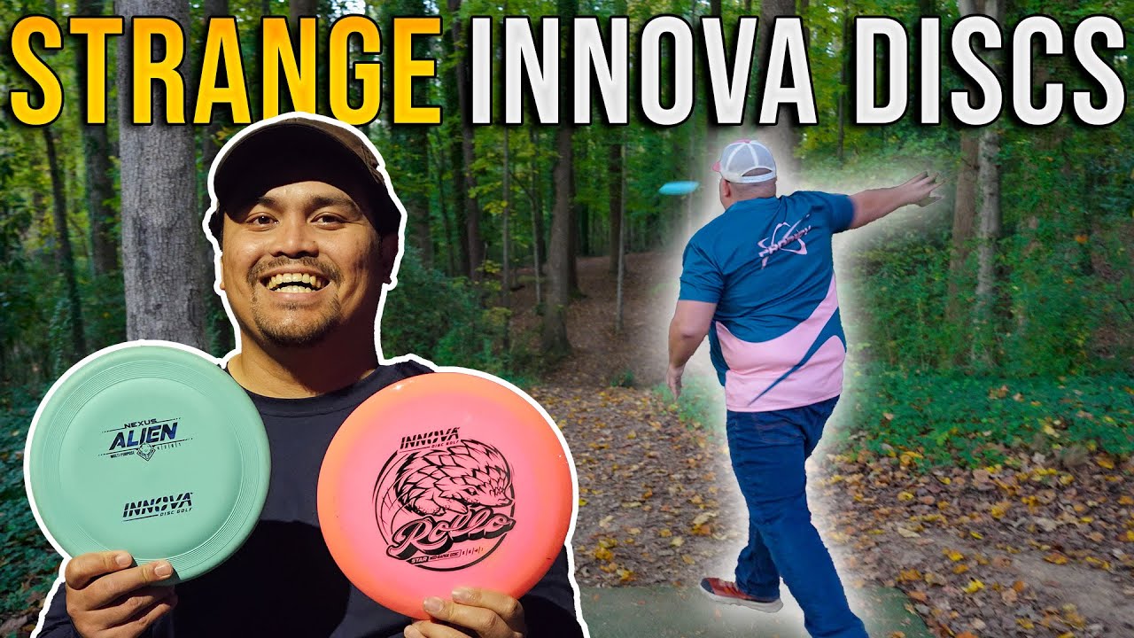 DISC GOLF using only the INNOVA ALIEN and ROLLO - YouTube