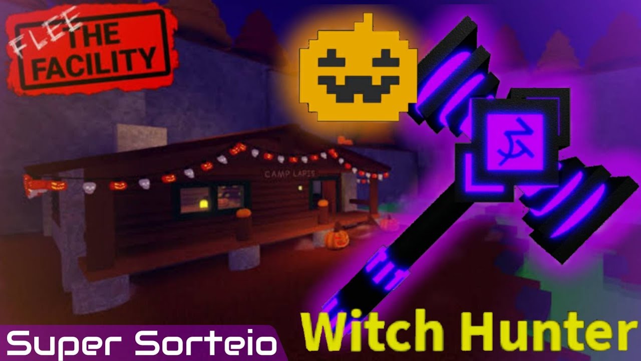 O Maior Sorteio do Flee the Facility!! São mais de 40 marretas e gemas ...