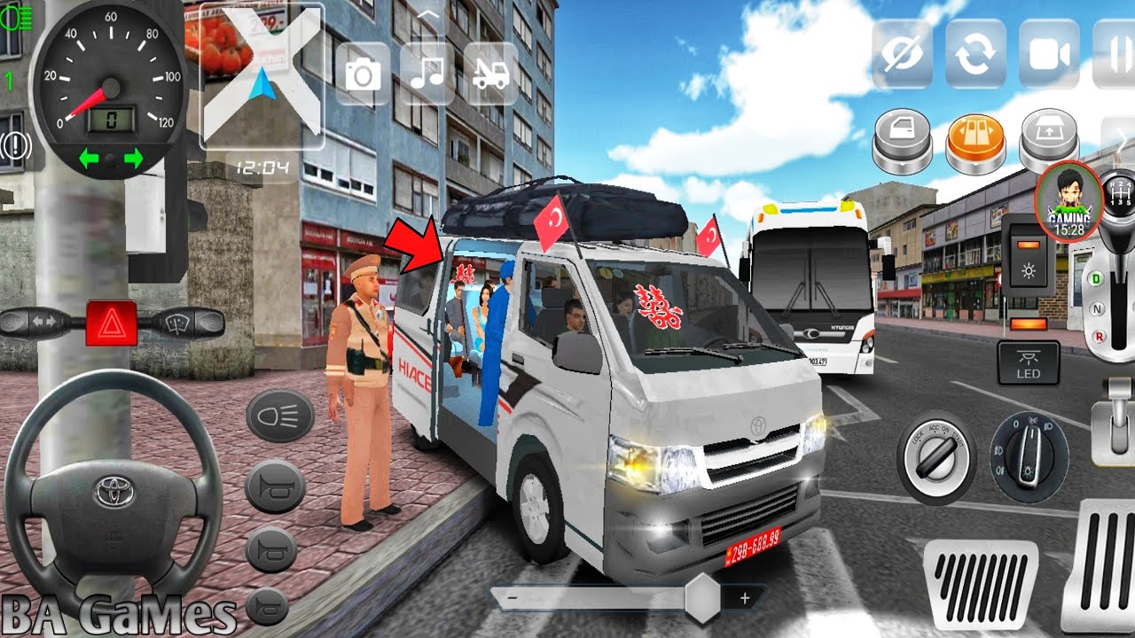 MiniBus Simulator Vietnam #4 Toyota Hiace Local Van Driving - Vietnam ...