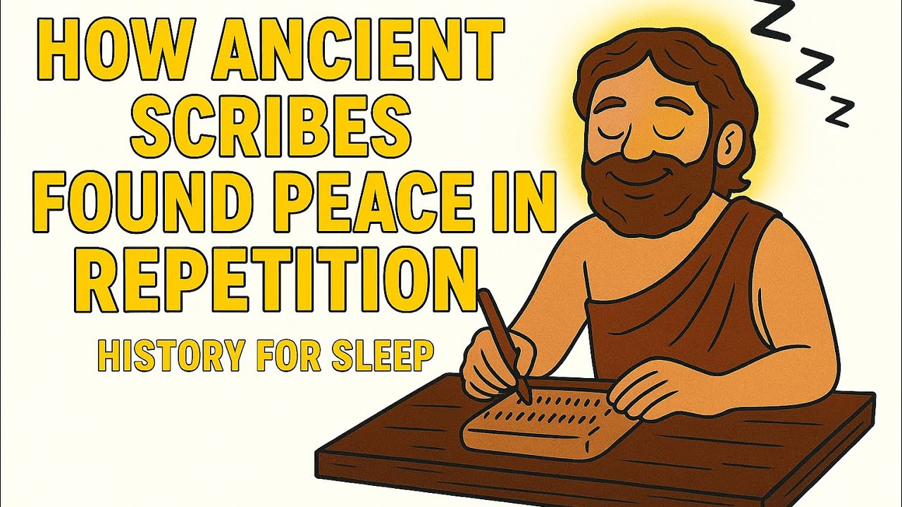 How Ancient Scribes Found Peace in Repetition | History for Sleep - YouTube