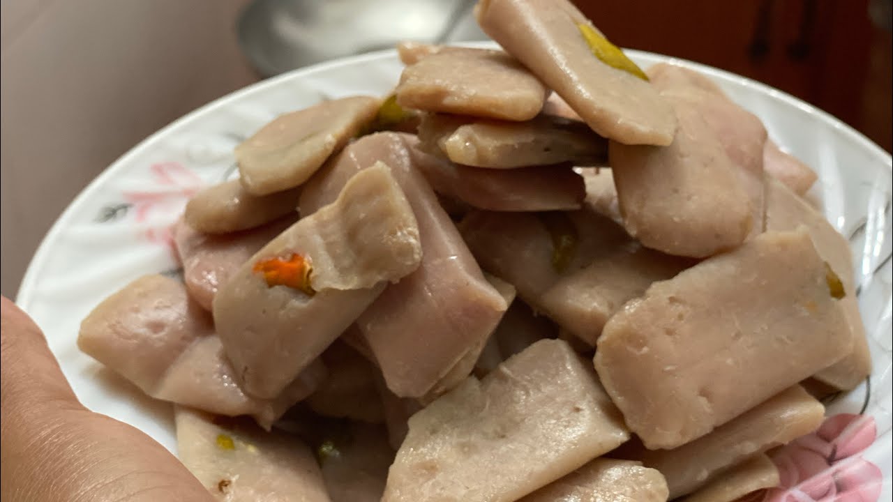 How to fried fermented fish without oil - YouTube