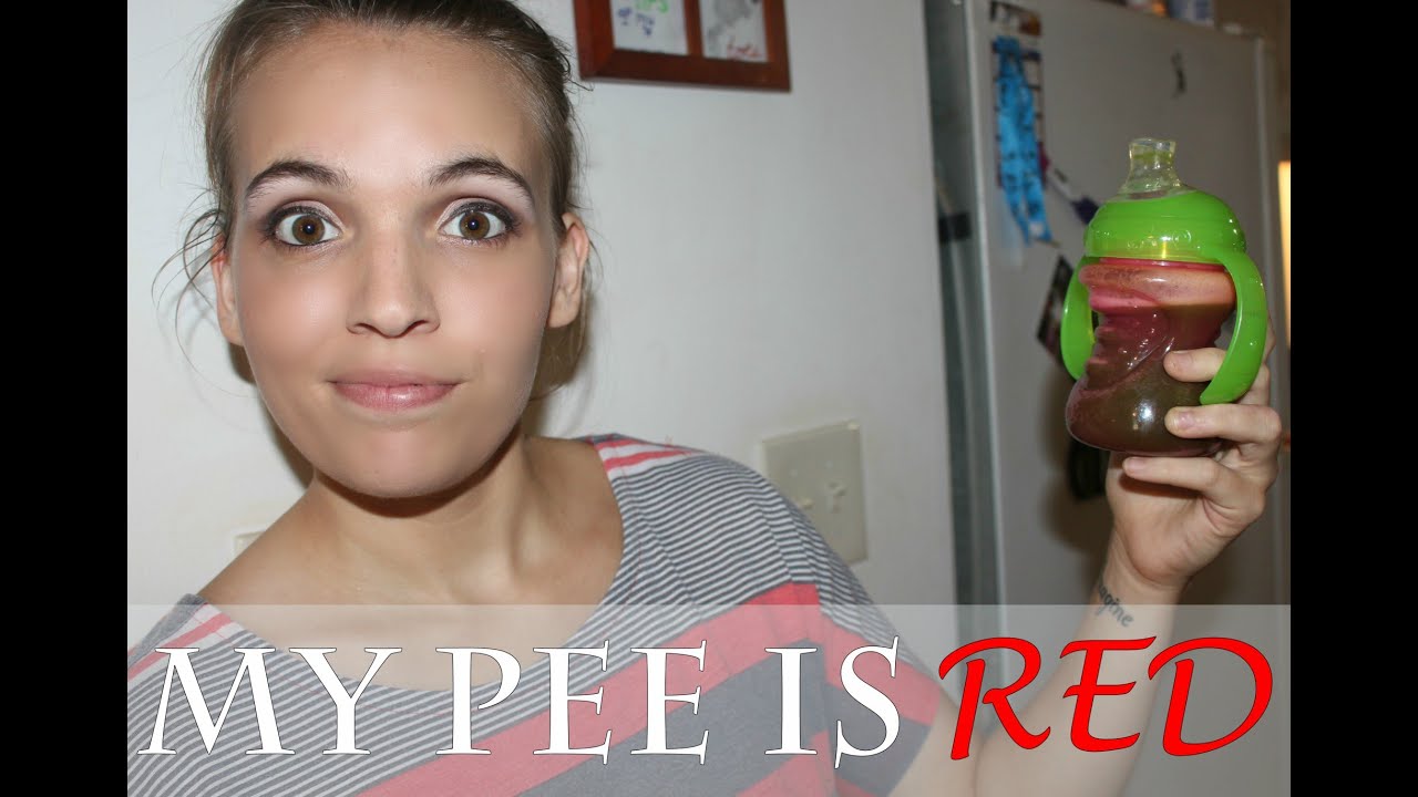 THE TIME I PEED RED!! - YouTube