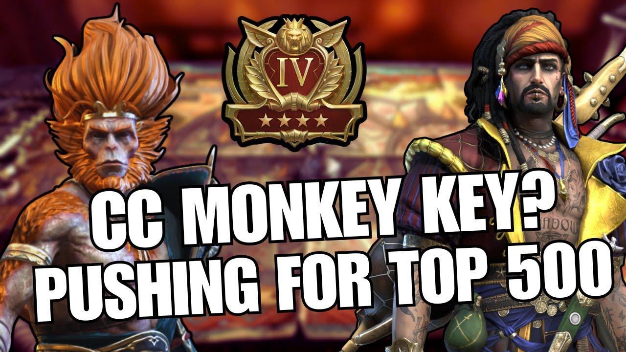 CC MONKEY IS KEY & PUSHING FOR TOP 500 LIVE ARENA | Raid: Shadow ...