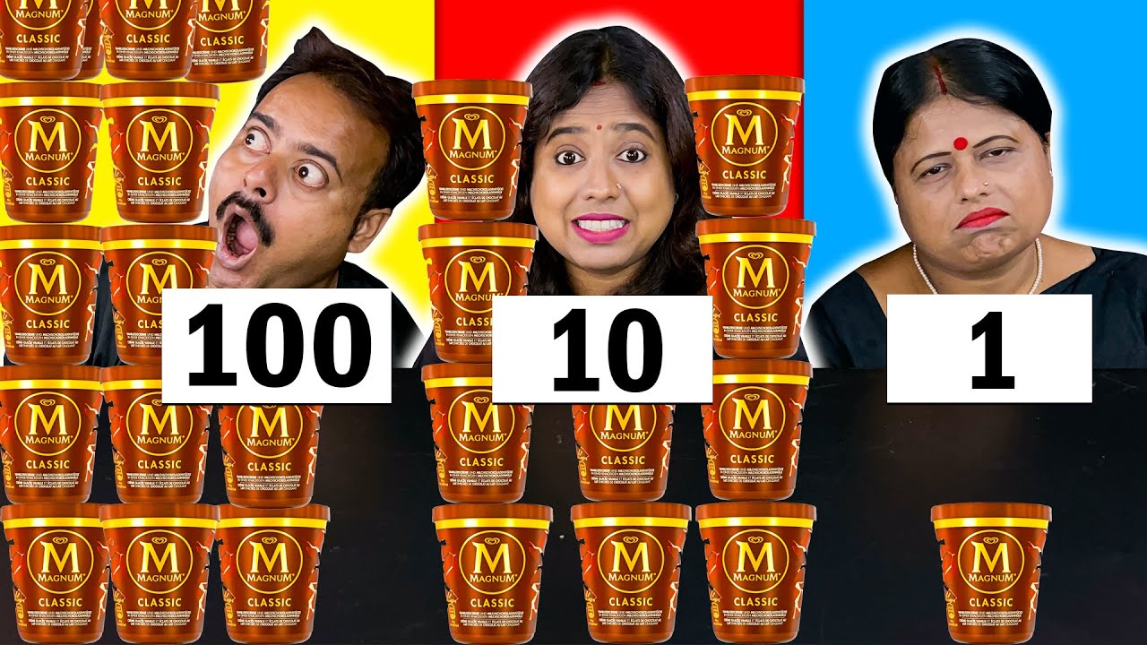 100 LAYERS FOOD CHALLENGE 🤩| EXTREME FUNNY FOOD CHALLENGE | Indian ...