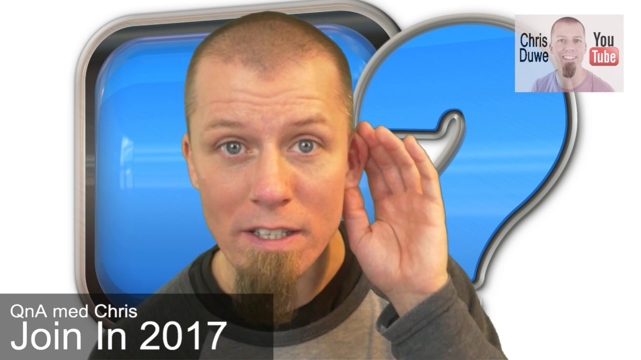 QNA1 med Chris Duwe fra JOIN IN 2017 på Fredheim Arena - YouTube