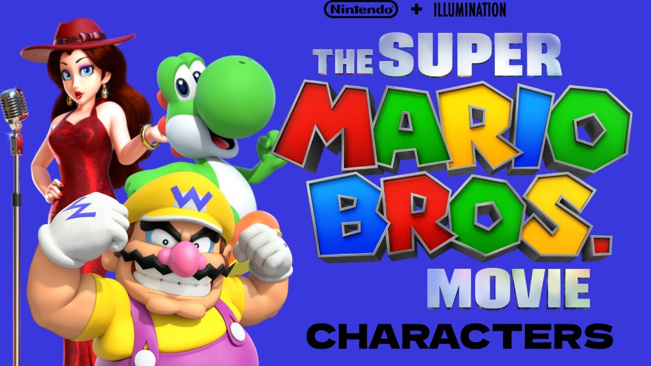 Super Mario Bros Movie - New Characters - YouTube